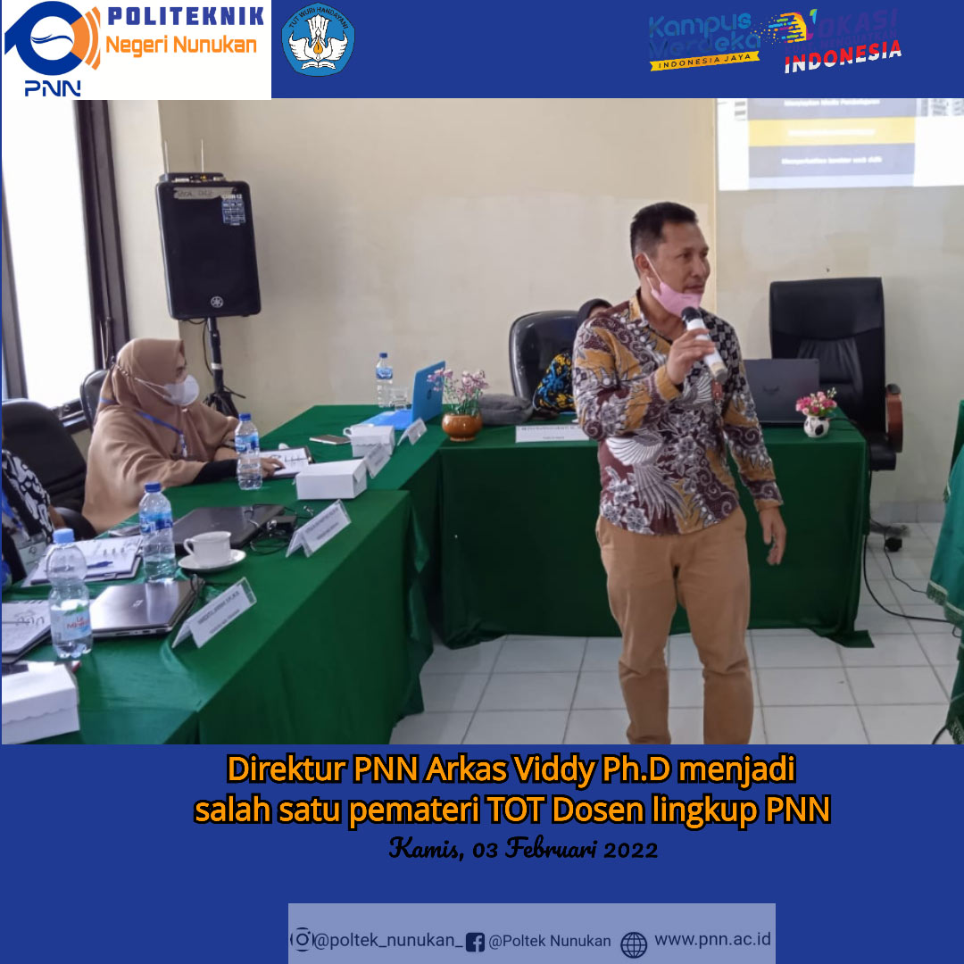 TOT Dosen PNN, Direktur Sampaikan Materi Psikologi Pembelajaran - PNN