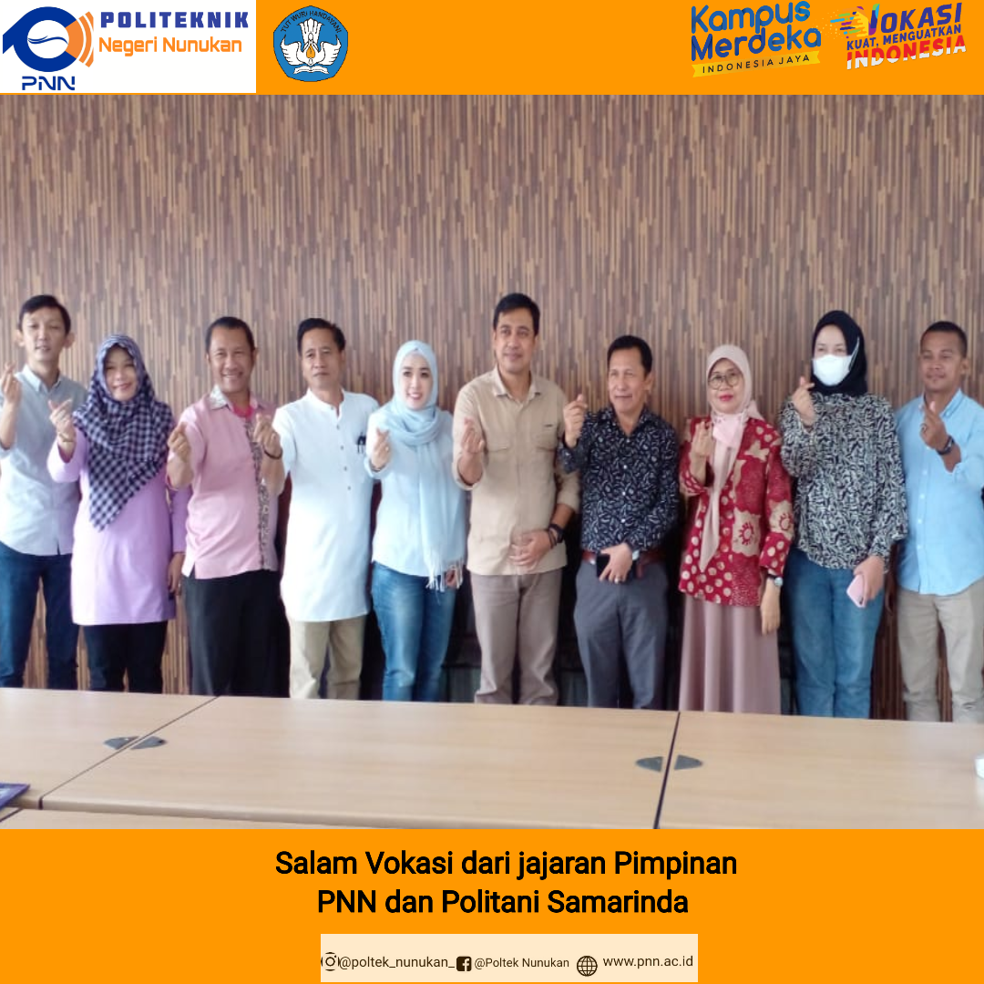 Tingkatkan Soft Skill dan Hard Skill Staf, Direktur PNN Bakal MoU dengan Politani Samarinda - PNN