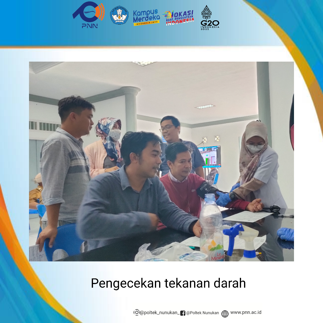 PNN Partisipasi Donor Darah di Lanal Nunukan - Politeknik Negeri Nunukan