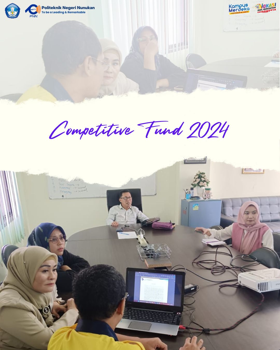 Rapat Persiapan Ambisius Politeknik Negeri Nunukan untuk Dana Kompetitif Tahun 2024 - PNN
